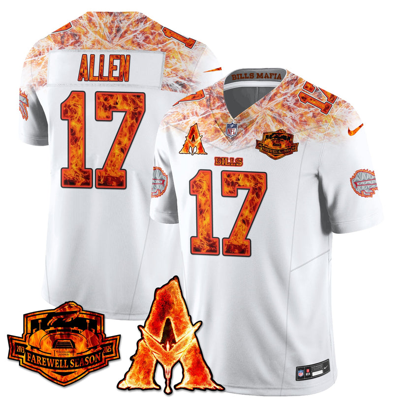 BUF x Avatar 3 Fire and Ash Jersey - Stitched – Bustlight
